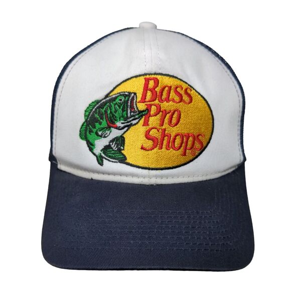 Bass Pro Shops | Accessories | Bass Pro Shops Snapback Trucker Hat Blue ...
